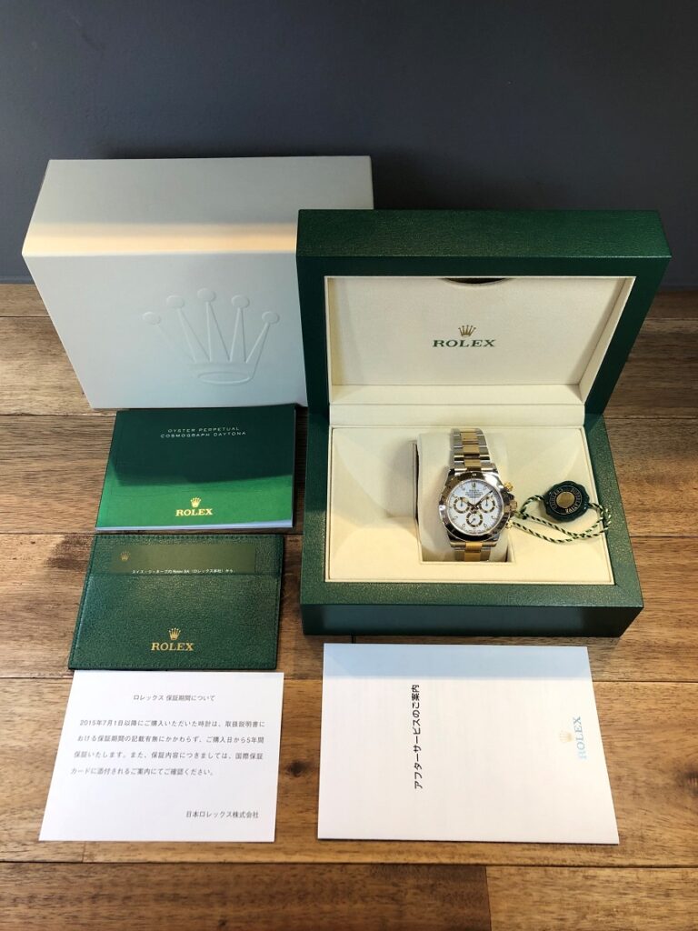 ロレックス(ROLEX)デイトナ 116523 APH ホワイト(白) コンビ ランダム番 中古